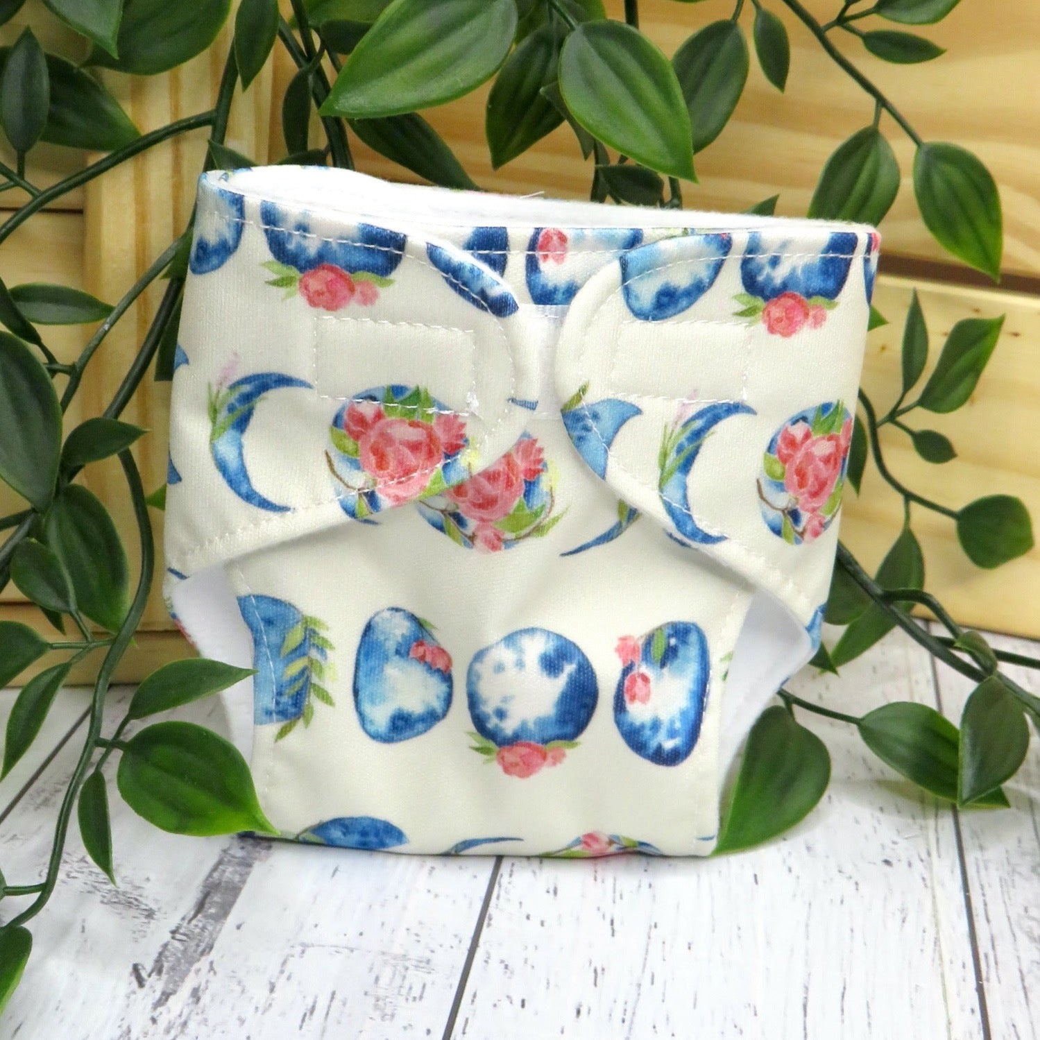 Botanical Luna - Small Scale - PUL - Doll Nappy – From The Rose Garden