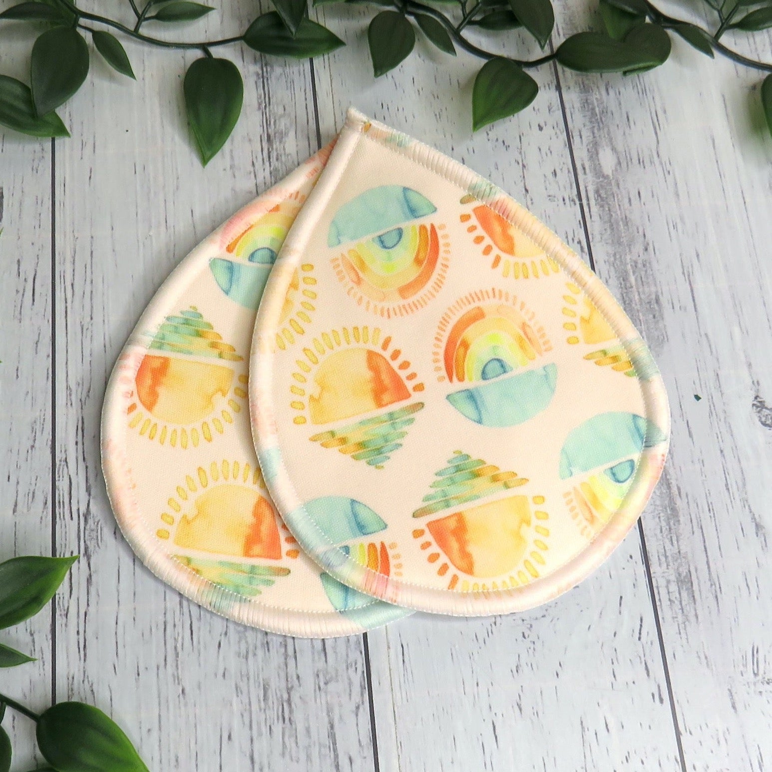Sunshine and Rainbows - Breast Pads - PUL – From The Rose Garden