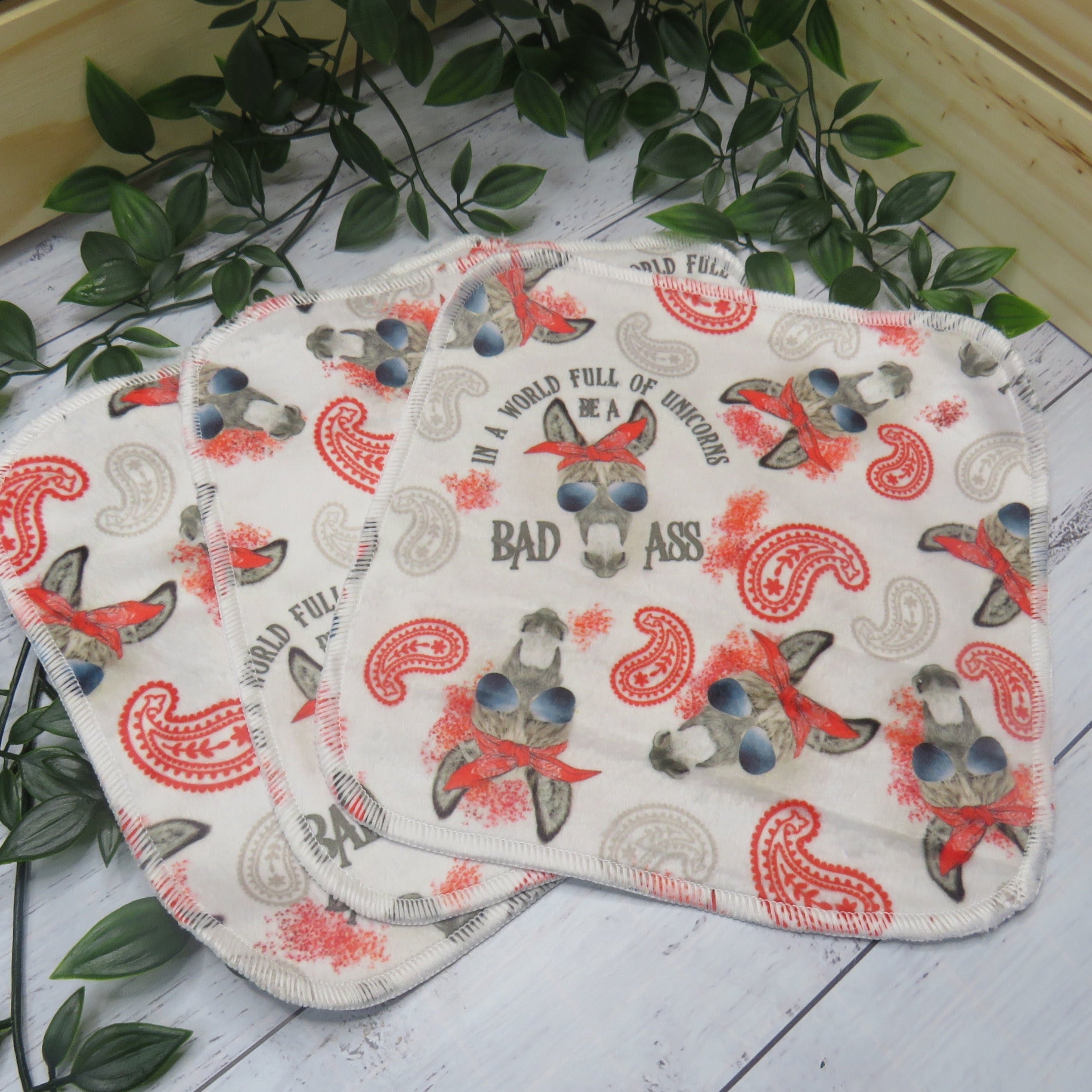 Donkey - Cloth Wipes – From The Rose Garden